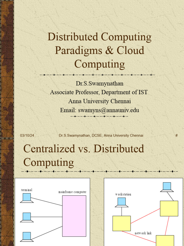 Cloud Intro Slides | PDF | Cloud Computing | Software As A Service