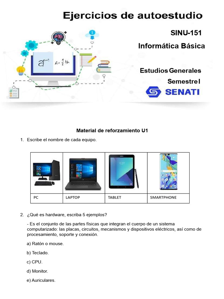 Unidad (1) - INFORMATICA | PDF