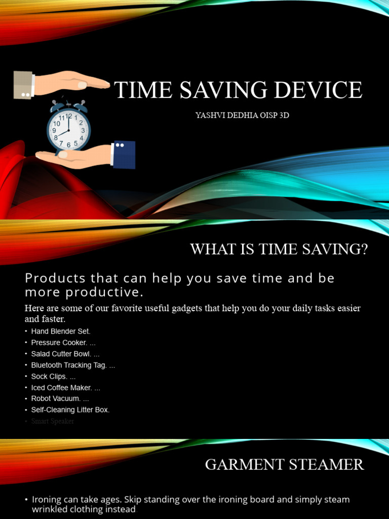 Time Saving Device | PDF