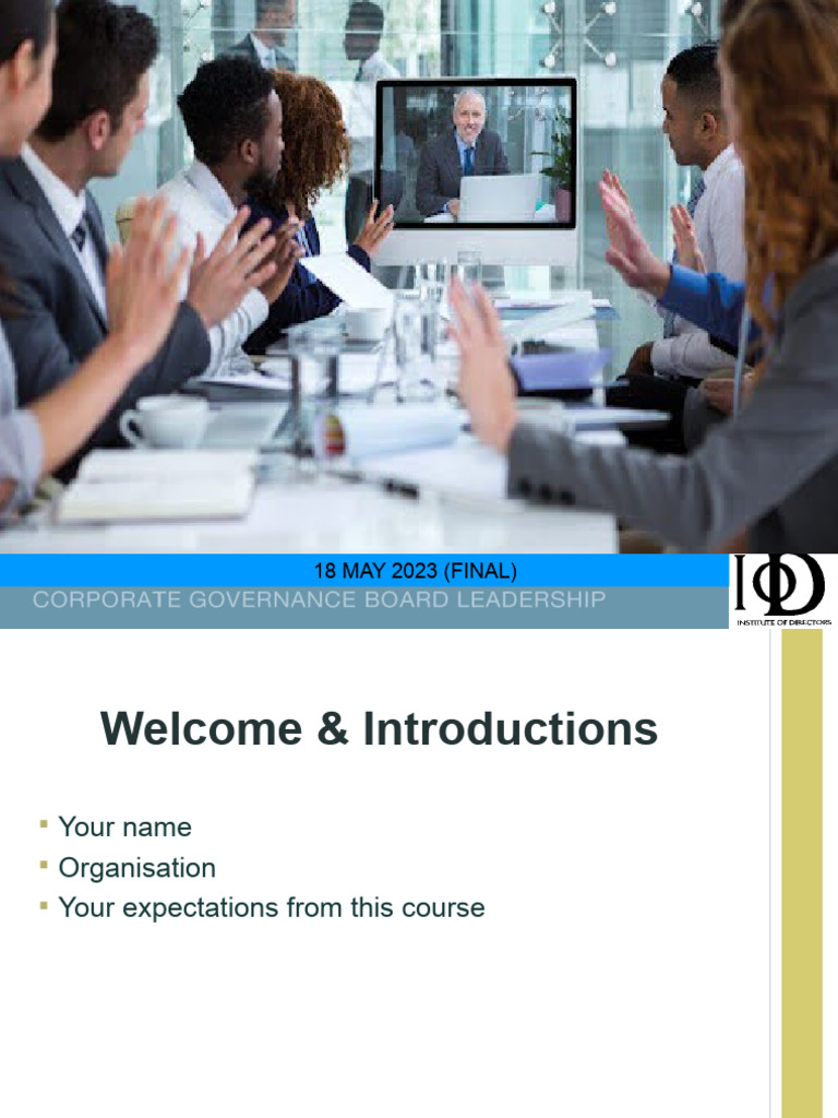 Board Structure and Director Responsibilities | PDF