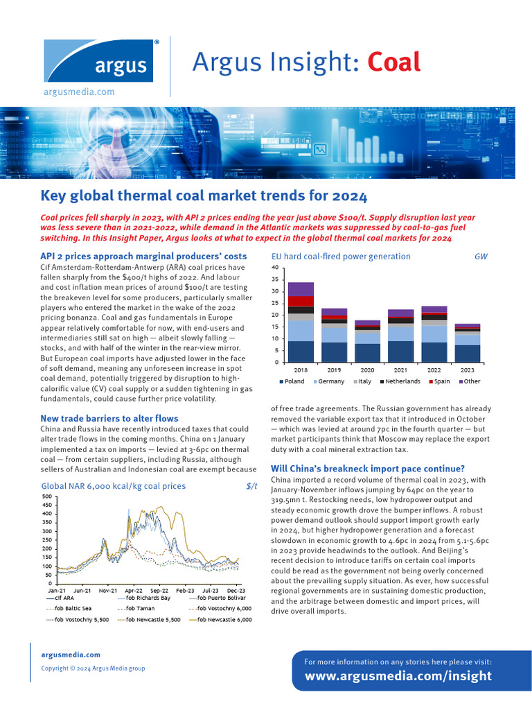 Coal Insight Paper 2024 | PDF