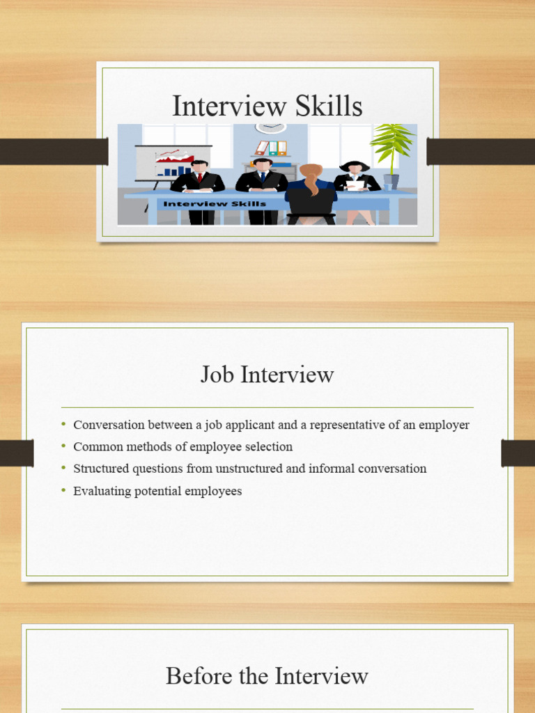 Job Interview Preparation Guide | PDF | Job Interview | Human Communication