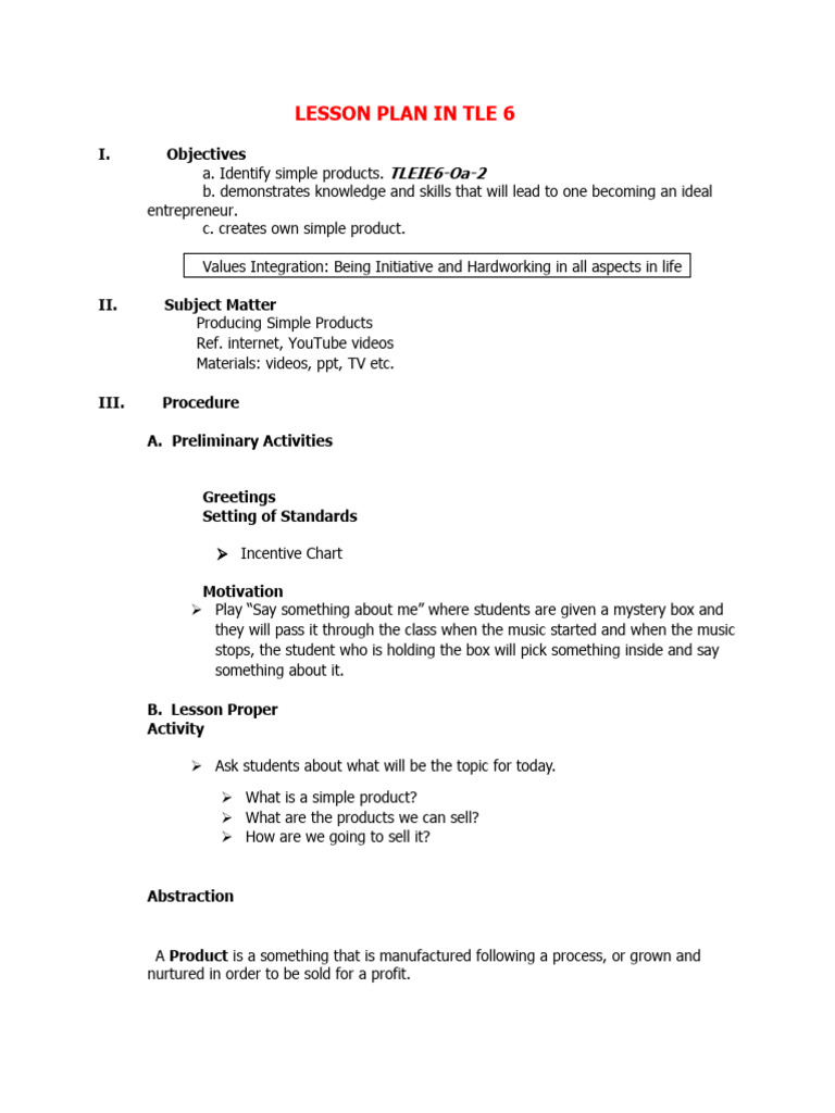 Tle DLP Simple Products | PDF