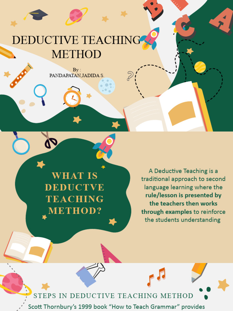 Ele129 (Deductive Teaching) | PDF | Semantic Units | Syntax