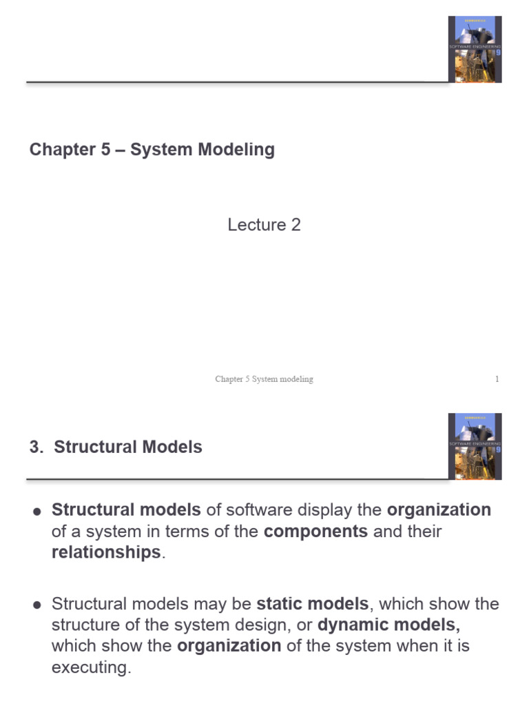 Lec05 System Modeling Part2 | PDF | Class (Computer Programming) | Inheritance (Object Oriented ...
