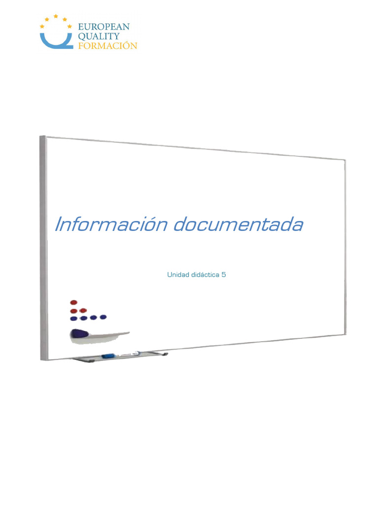 ISO 9001:2015 Documentación y Control | PDF | Negocios | Finanzas y dinero