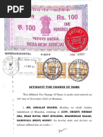 One and Same Person Affidavit | PDF