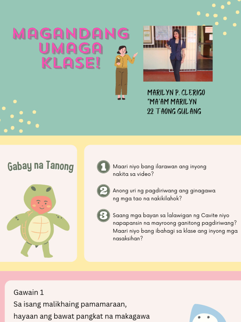 3rd Grade Reading Comprehension Education Presentation in Pastel ...