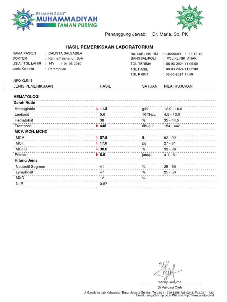 Calista Salsabila | PDF