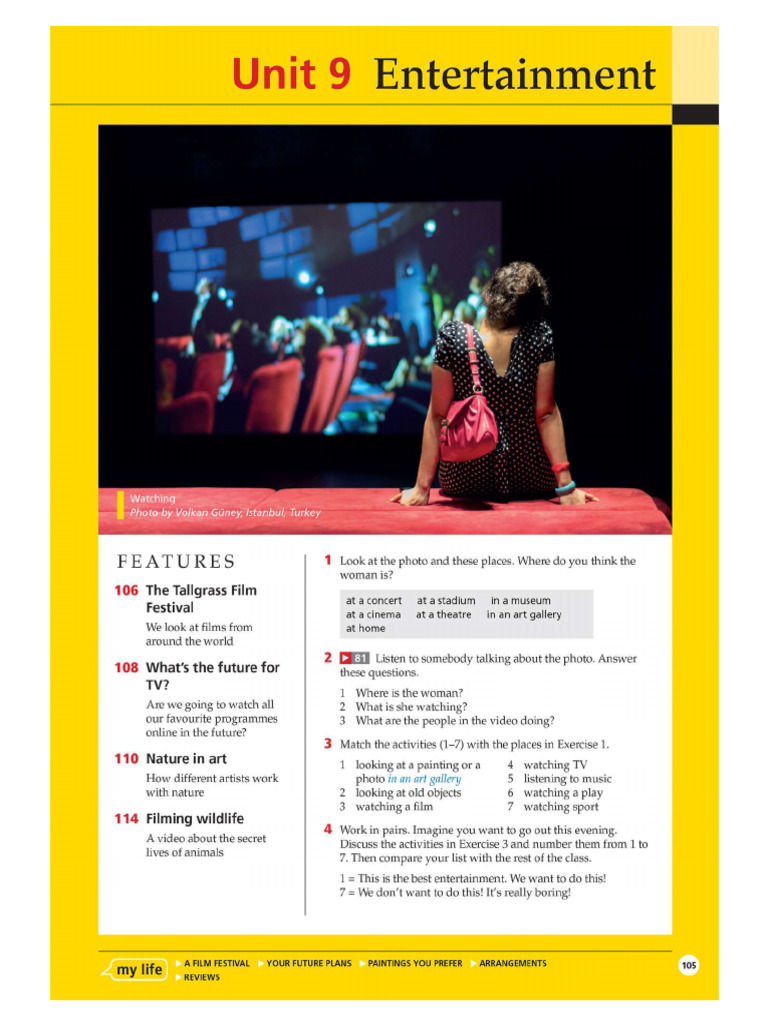 Unit 9 Entertainment 1 | PDF