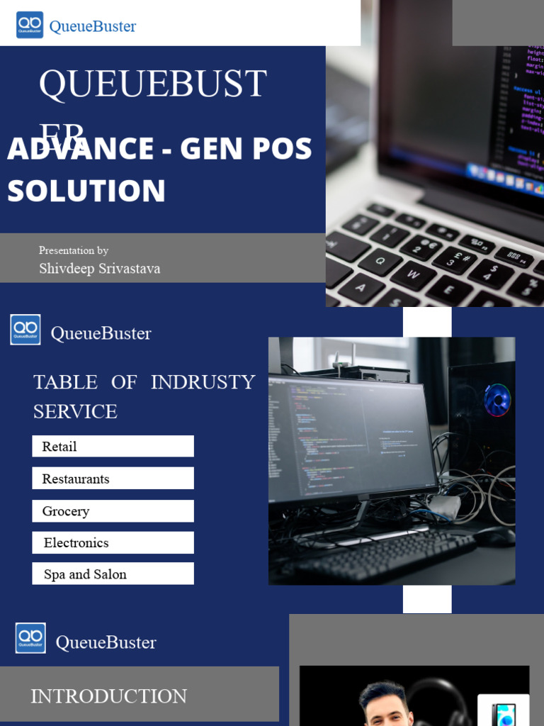 QueueBuster POS Billing Software | PDF | Point Of Sale | Financial Technology