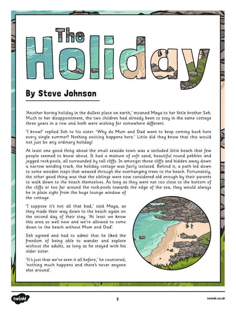 Reading Booklet - The Holiday | PDF
