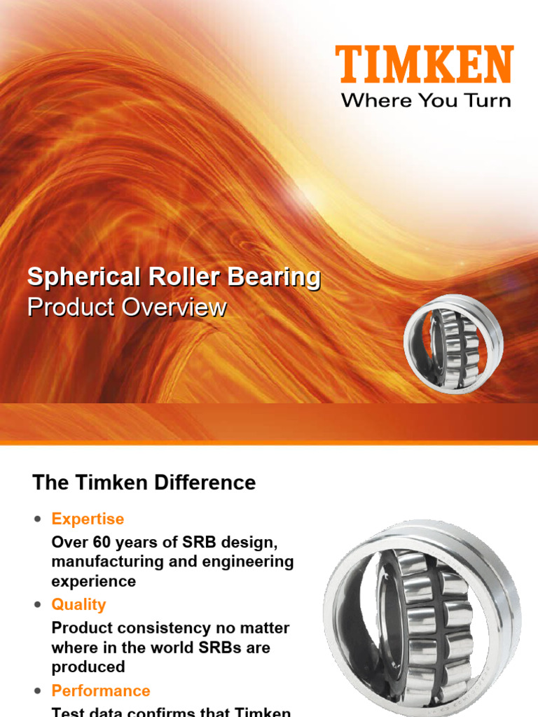 Timken Spherical Roller Bearings Overview | PDF | Space Shuttle Solid ...