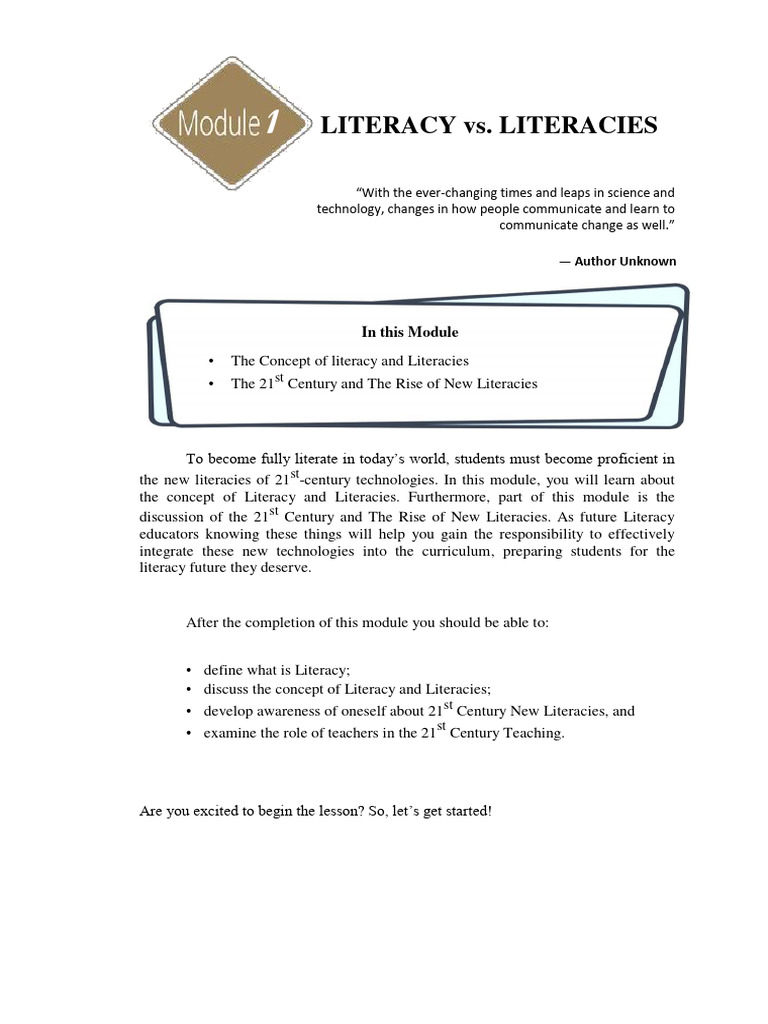 BENLAC - Lesson 1.M1 | PDF