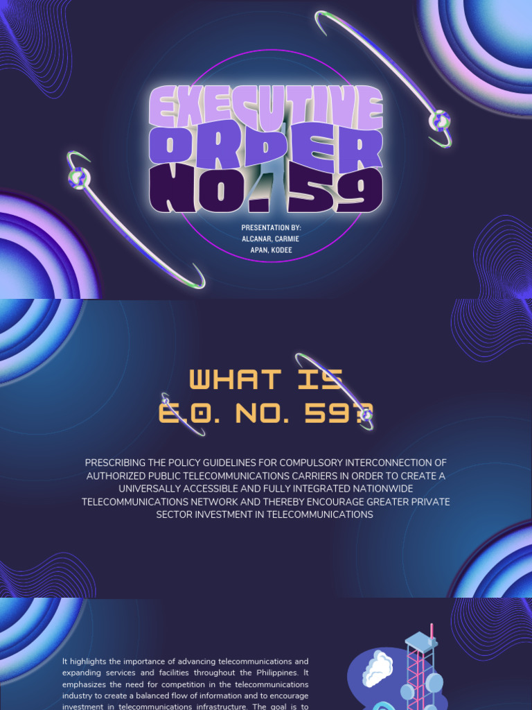 Executive Order No. 59 | PDF