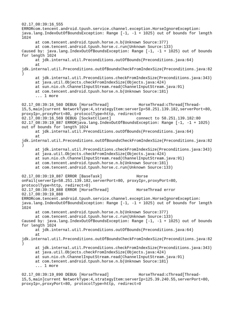 log-20240217_0845_1 | PDF | Java (Programming Language) | Thread (Computing)
