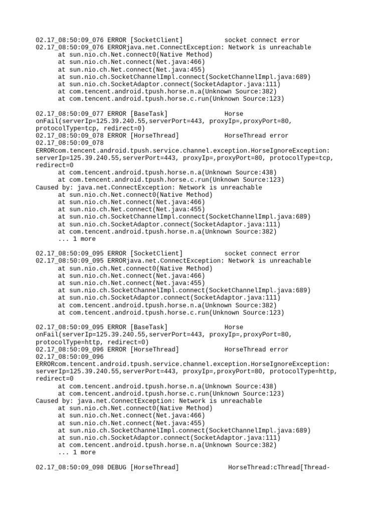 log-20240217_0853_1 | PDF | Java (Programming Language) | Thread (Computing)