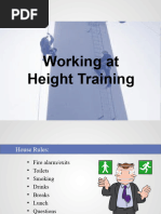 Working at Height Safety Training Guide | PDF | Personal Protective ...