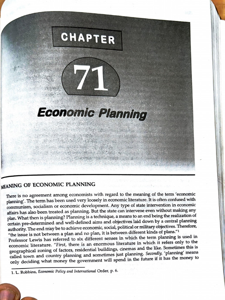 Economic Planning 2 | PDF | Economics | Labour Economics