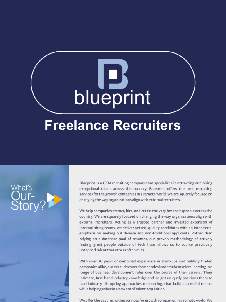 Blueprint Recruitment Solutions Overview | PDF | Recruitment | Employee ...