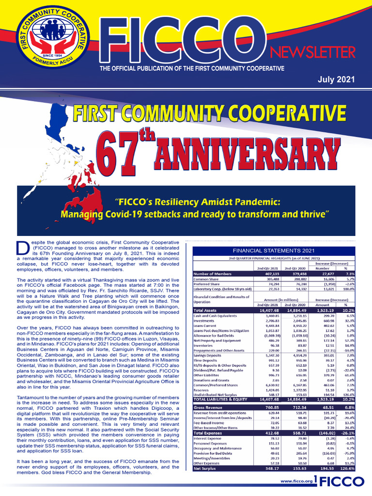 Final Draft 8 6 21 | PDF | Cooperative | Mindanao