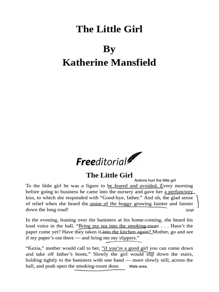 The Little Girl | PDF