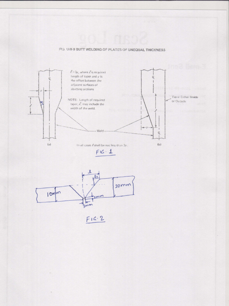 Taper Butt Weld | PDF