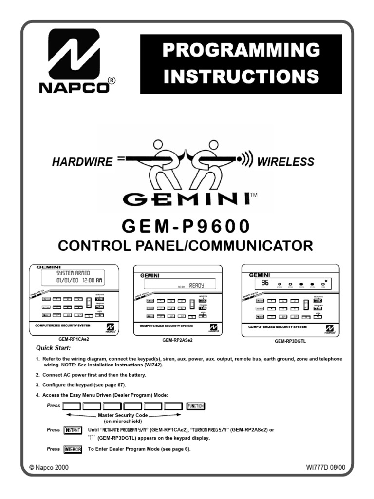 P 9600 Prog | PDF