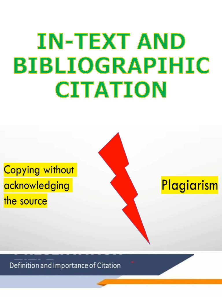 In Text and Bibliographic Citation | PDF