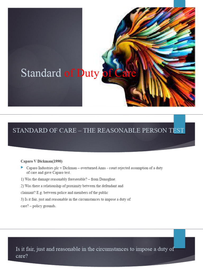 Understanding Duty of Care in Negligence | PDF | Negligence | Duty Of Care