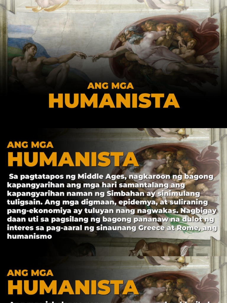 Ap - 8 - Ang Mga Humanista | PDF