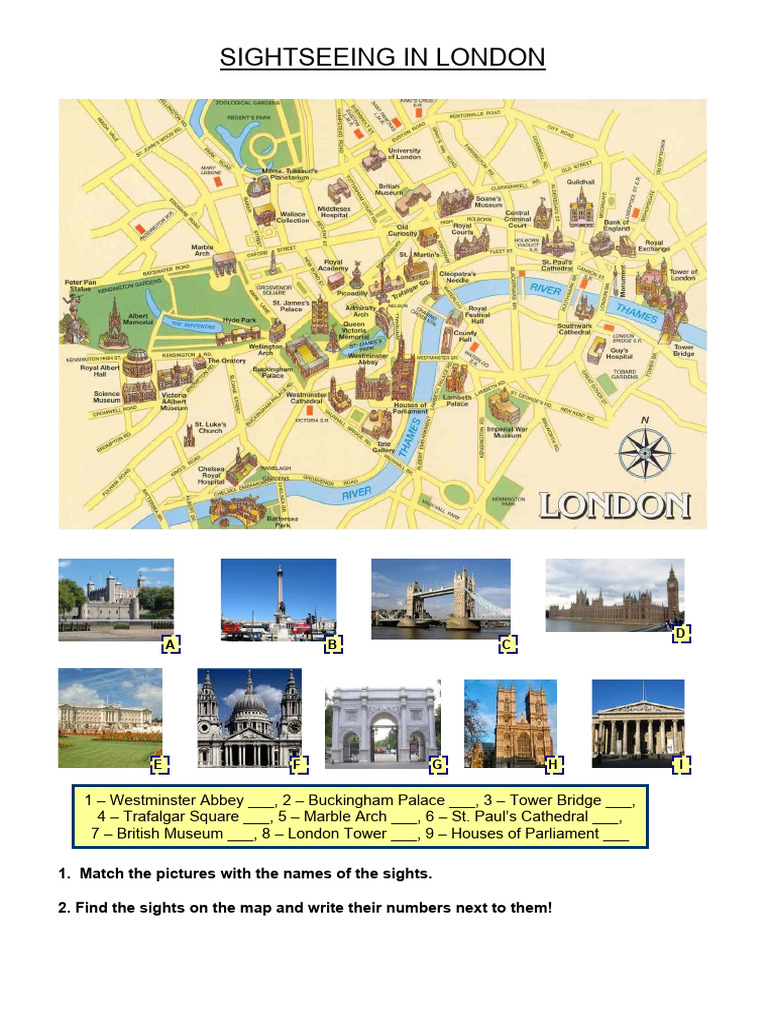 London Sightseeing Activity | PDF