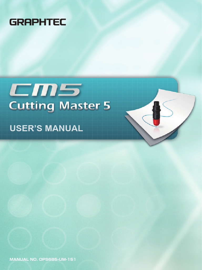Cutting Master5 Manual Eng | PDF | Installation (Computer Programs) | Microsoft Windows
