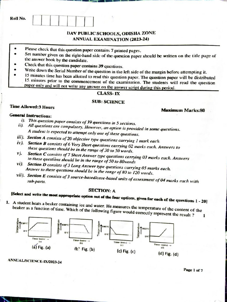 Sample Paper | PDF