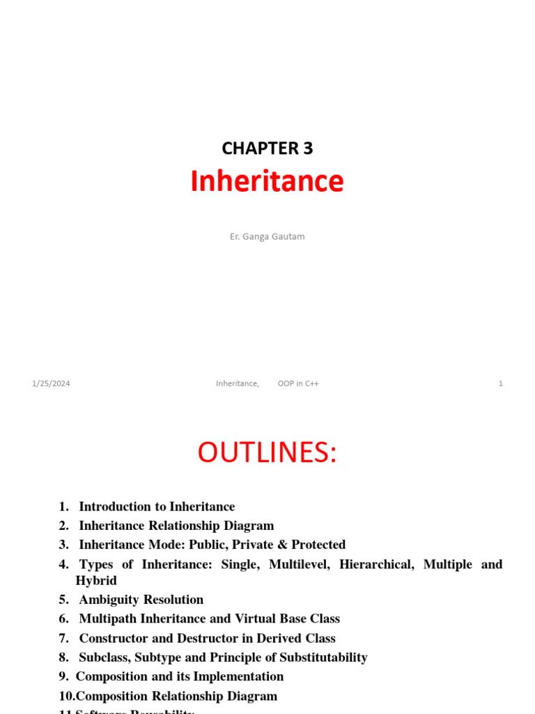 Chapter 3. Inheritance | PDF | Inheritance (Object Oriented Programming ... Chapter 3. Inheritance | PDF | Inheritance (Object Oriented Programming ...