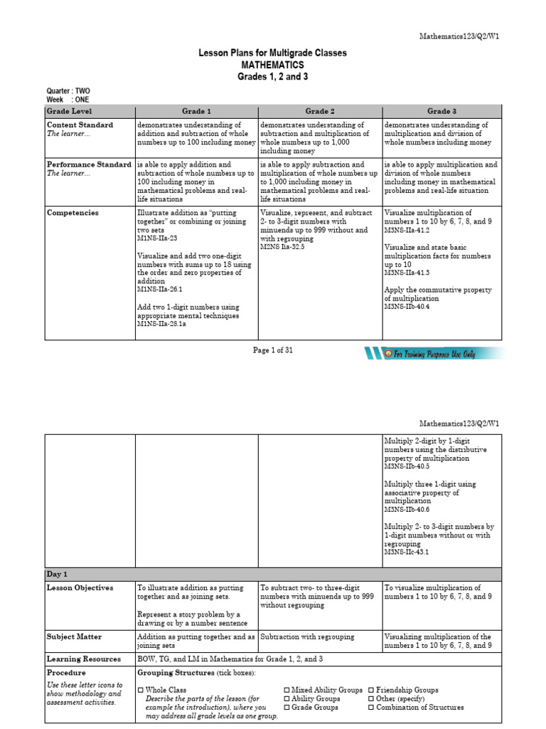 Mathematics 123 - Q2w1-Dlp-Lising-Morandante | PDF