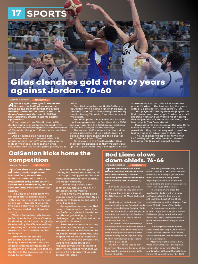 sports-layout | PDF | Sports