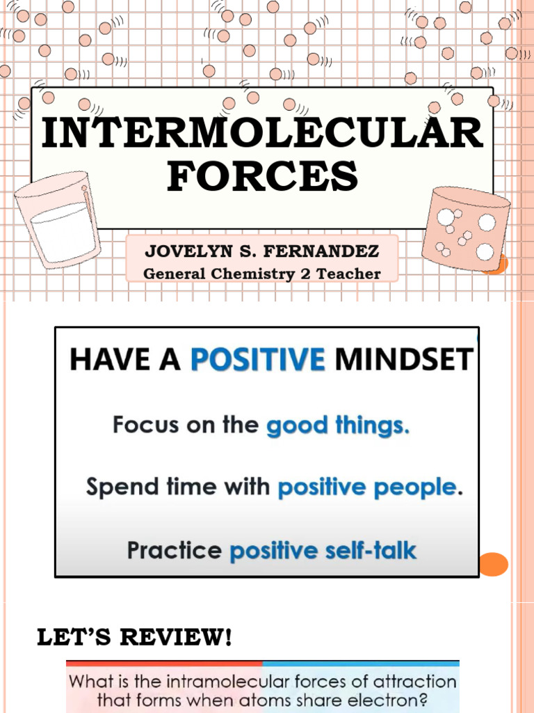 Gen Chem 2-Intermolecular | PDF