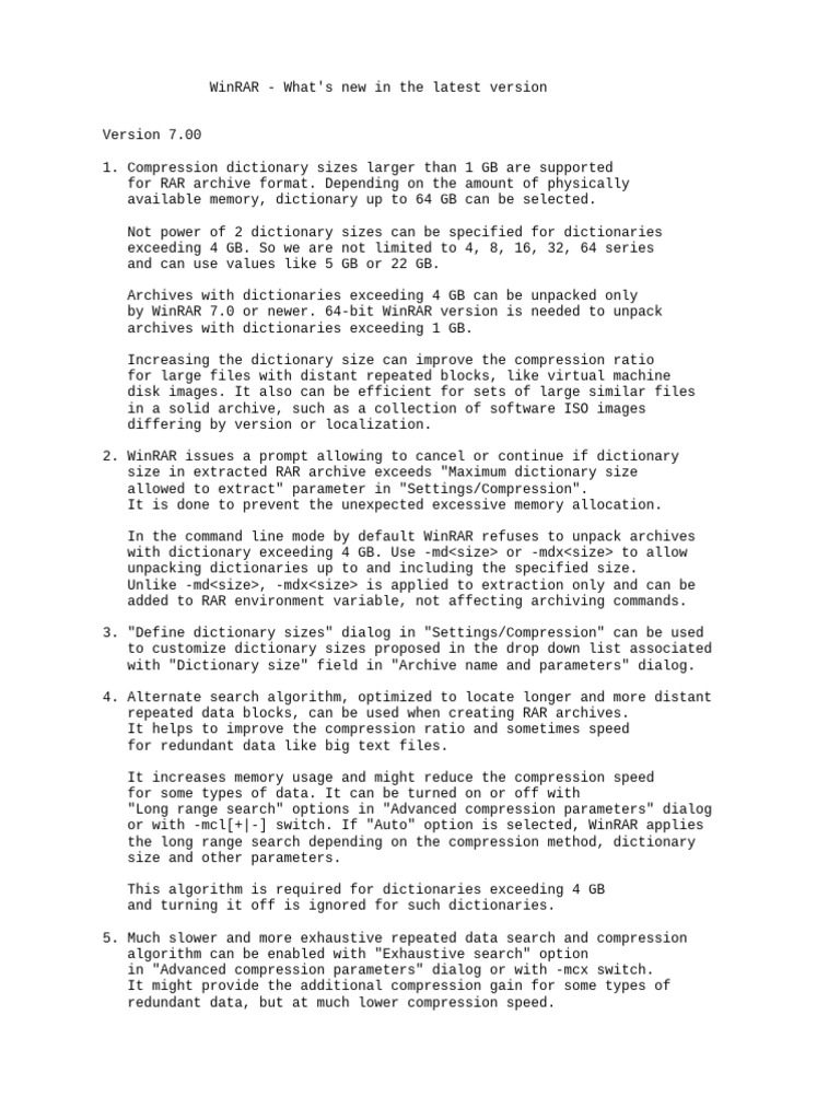 Whats New | PDF | Zip (File Format) | Computer File