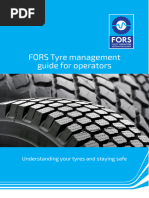 Tyre Inspection Checklist | PDF