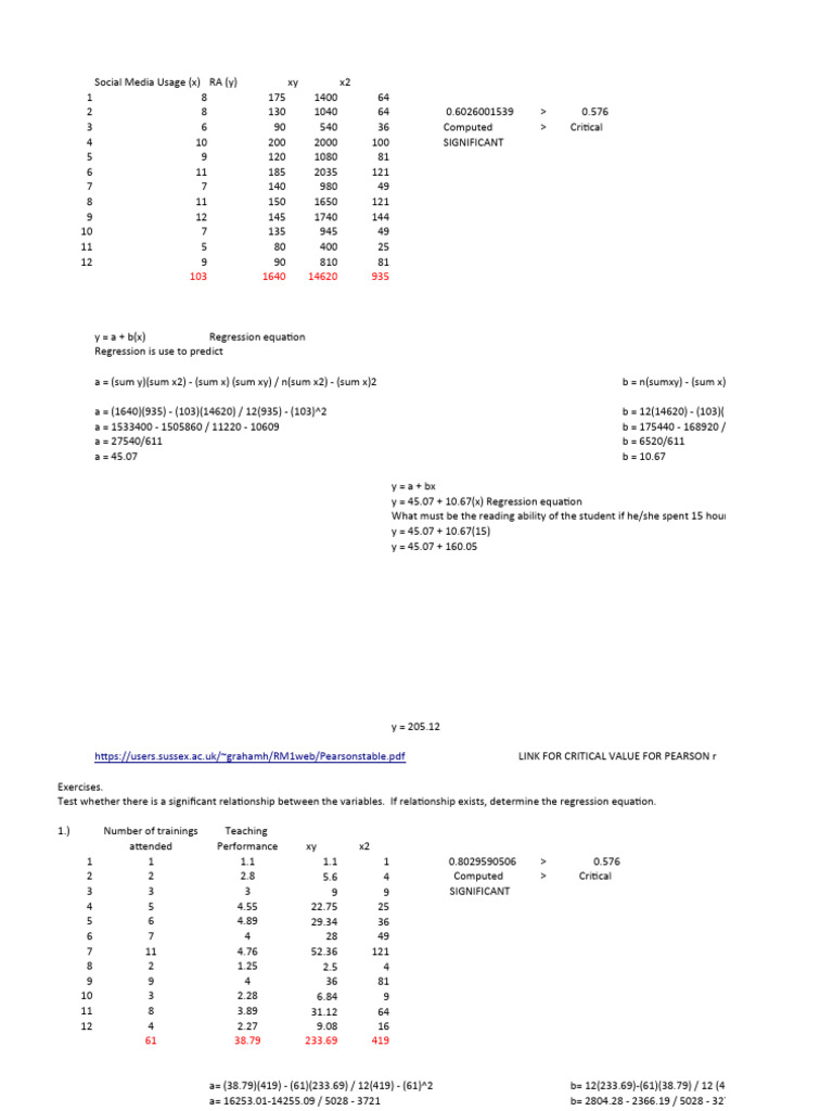 Regression Analysis | Download Free PDF | Regression Analysis | Applied Mathematics