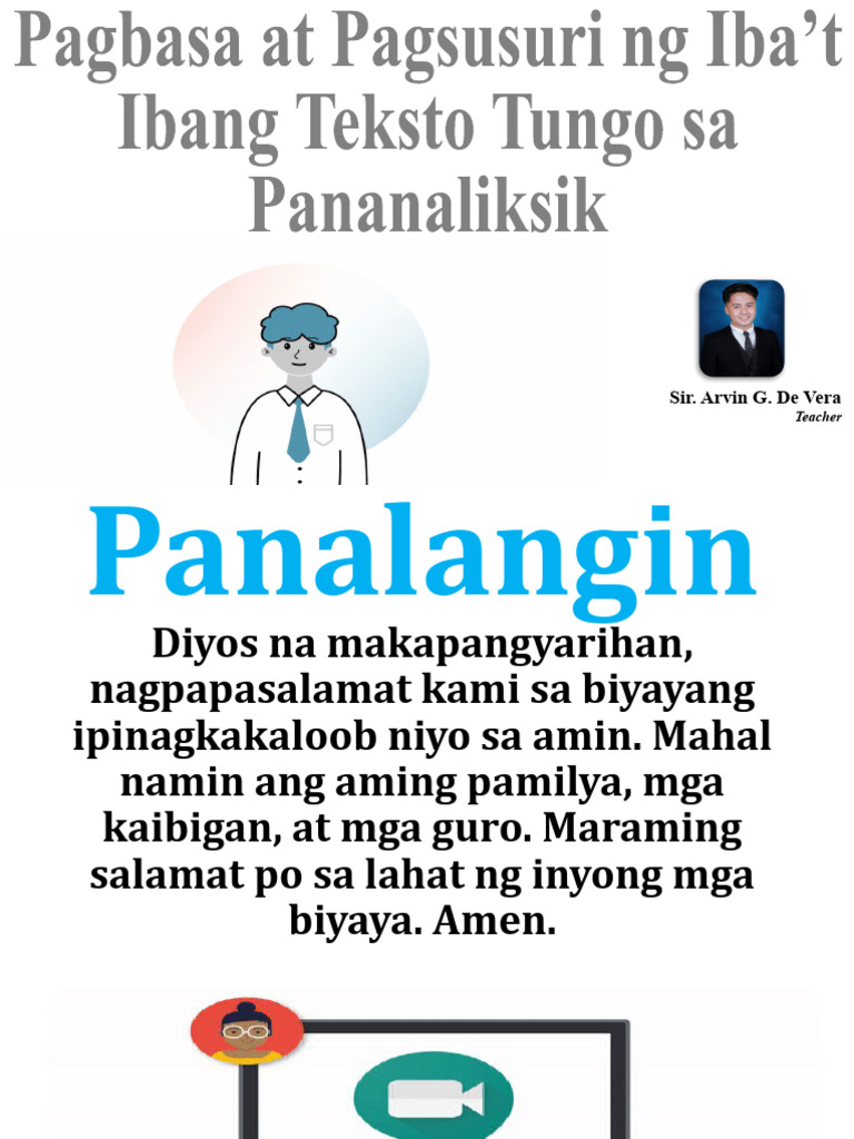 PAGBASA-LESSON 5-TEKSTONG PERSUWEYSIB | PDF