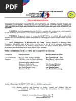 Sample Resolution Concurring Appointment of Barangay Secretary | PDF ...