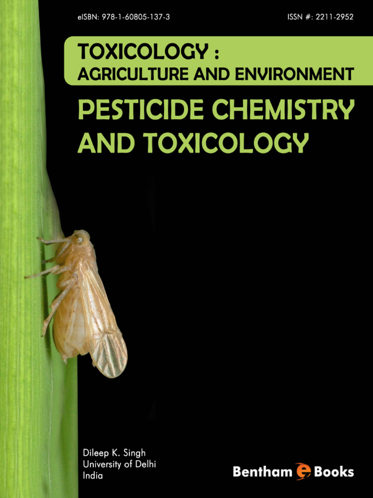 Pesticide Chemistry Book For Syllabus | PDF | Drug Metabolism | Toxicity
