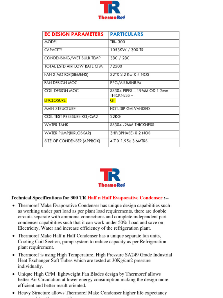 TRI- EC TECHNICAL 300 TR - Latest 1 | PDF