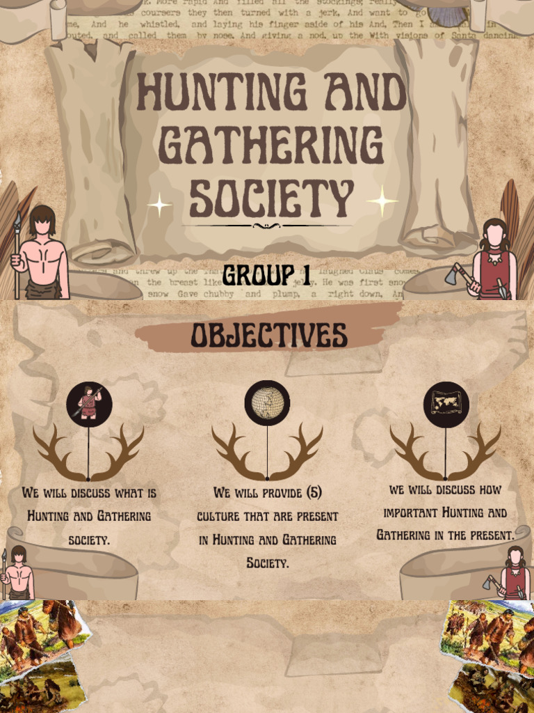 Hunting and Gathering Society | PDF