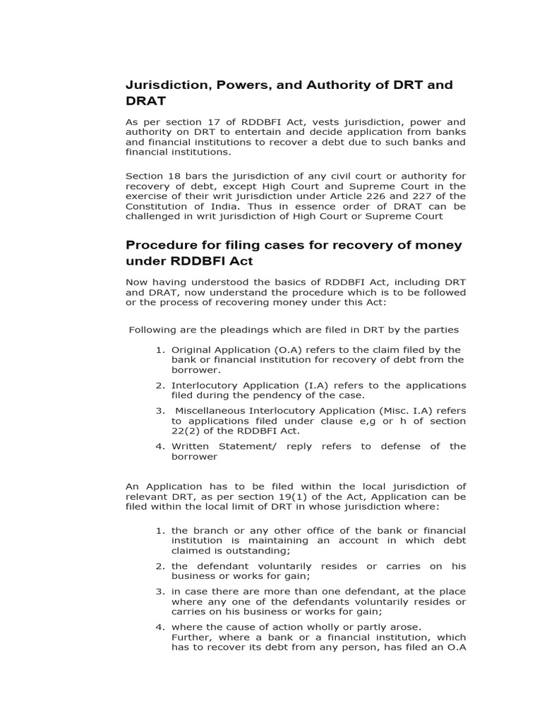 Format DRT | PDF | Lawsuit | Discovery (Law)