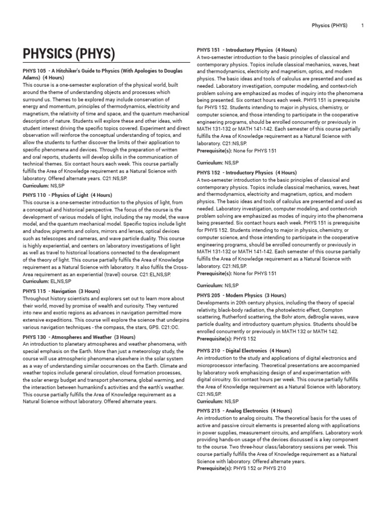 Phys | PDF | Physics | Mathematics