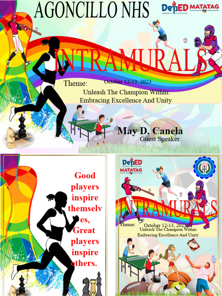 intramurals-2023 | PDF | Philippines | Southeast Asia