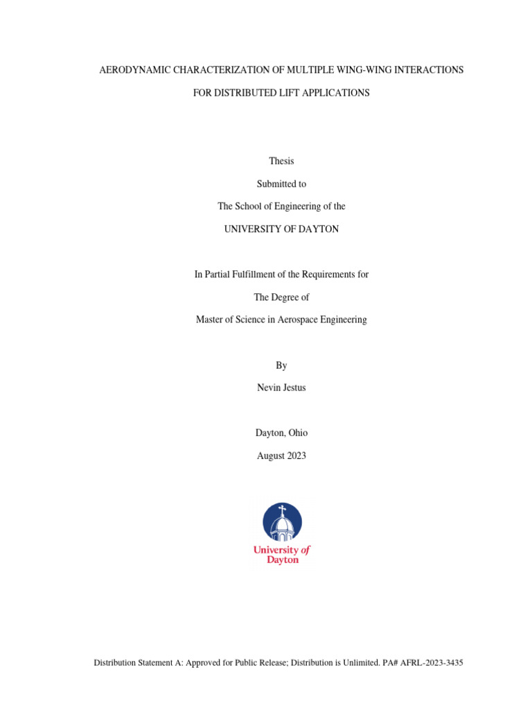 Jestus Thesis Final - Final Format Approved LW 7-31-2023 | PDF | Lift ...